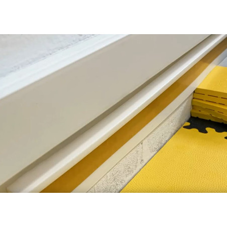 Fortelock - przypodłogowa listwa cokołowa - 2,5m - biała - sklep ...