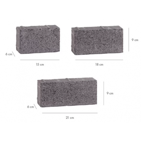 Kostka brukowa Mini Trio Aspero 8 cm - Libet