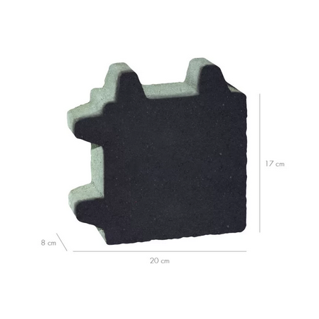 Kostka brukowa Vertigo Monocolor 8 cm - Libet