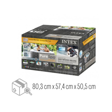 Dmuchane Spa do ogrodu PureSpa Greywood Deluxe Intex 28440