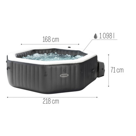 Dmuchane Jacuzzi Spa Pure Spa Jet&Bubble Deluxe Intex 28462